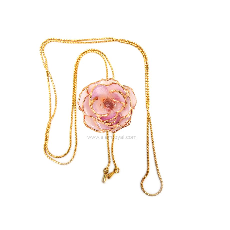 Siam Royal - Gleaming Rose Adjustable Necklace