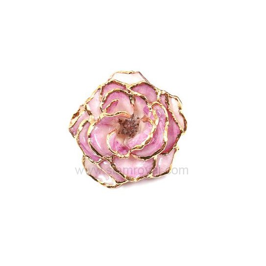 Siam Royal - Gleaming Rose Brooch